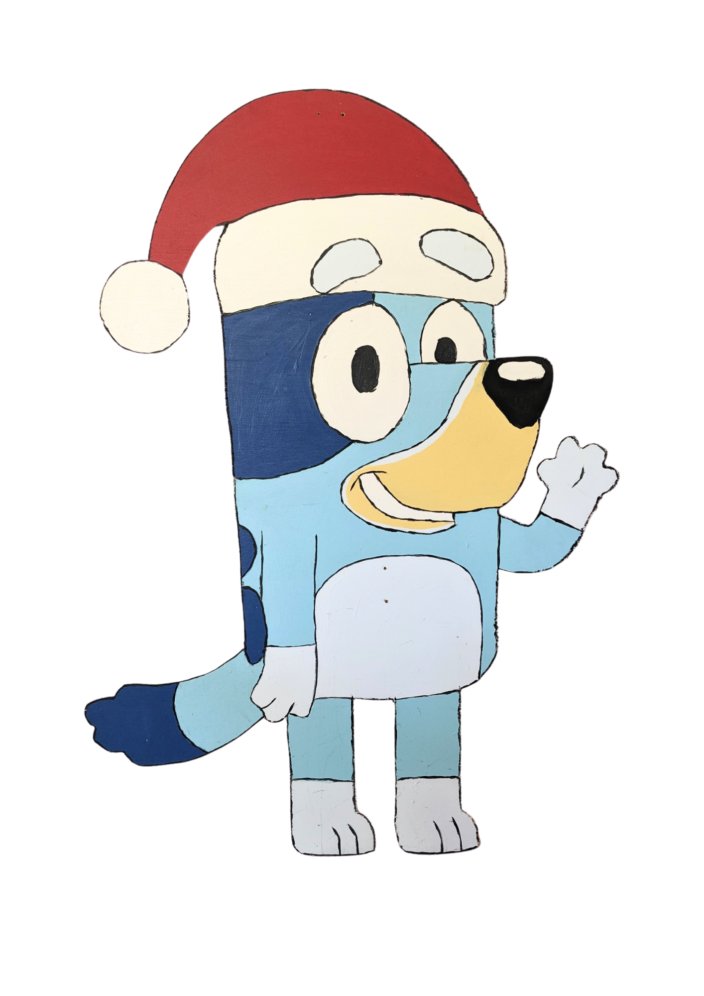 Bluey Christmas Cutout | The Handmade Collective